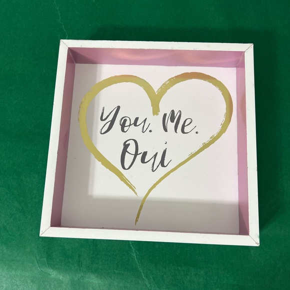 designs direct | Accents | You Me Oui Frame 8 X 8 Decoration Wooden ...